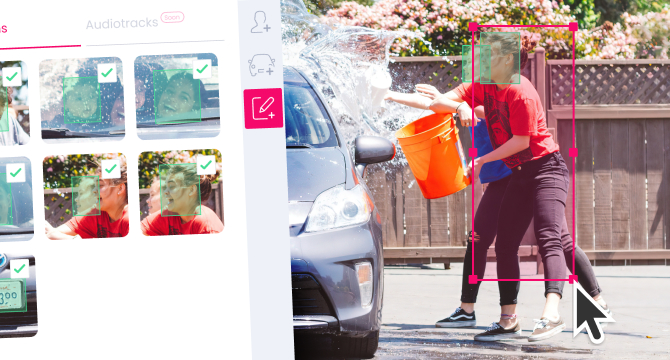 Faces and plates anonymizing solution | BlurIt